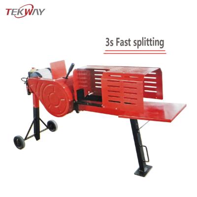 China 7 Ton 10 Ton 22 Ton Mechanical Wood Splitter With 1500W Motor 520mm Splitting Lenth for sale