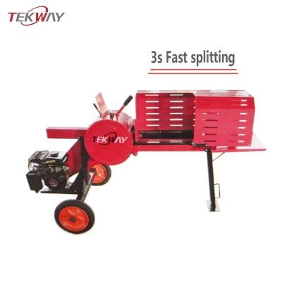 China New Type 34 Ton Mechanical Wood Log Splitter With 6.5Hp Engine Honda B&S Loncin Kohler for sale