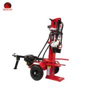 China 22 Ton Firewood Cutter Wood Splitter Machine 610mm 24 Inch Cylinder 6.5HP for sale