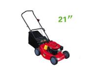 China Gasoline Grass Cutting Machine , 21 Inch 5HP Hand Push Mower For Garden for sale