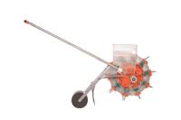 China Manual Operated Gardening Machines , One Row Corn Bean Portable Hand Seed Planters for sale