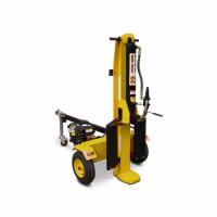 China Forestry Machine Vertical Gasoline Log Splitter 26 Tons Hydraulic Firewood Log Splitter for sale