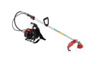 China Gasoliine Backpack Brush Cutter , 43cc 260mm Width Garden Grass Cutter for sale