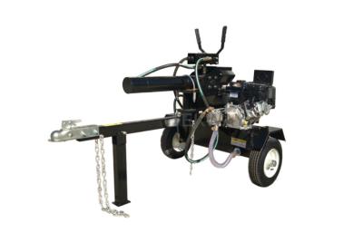 China Petrol 2 Handle Forest Firewood Log Splitter Briggs Engine 6.5HP Firewood Cutting Machine for sale