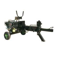 China Dual Handle 12 Ton Hydraulic Log Splitter , 6.5HP Gasoline Manual Log Splitter for sale