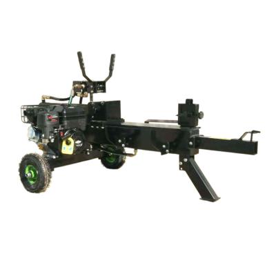 China Dual Handle 12 Ton Hydraulic Log Splitter , 6.5HP Gasoline Manual Log Splitter for sale