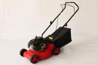 China Adjustable Hand Push Garden Lawn Mower Standard Single 139CC 18