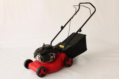 China Adjustable Hand Push Garden Lawn Mower Standard Single 139CC 18