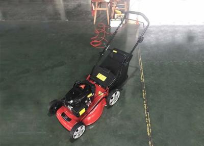 China Hand Push Lawn Mower Gasoline / Gas Powered Push Lawn Mower 60L Grass Box for sale