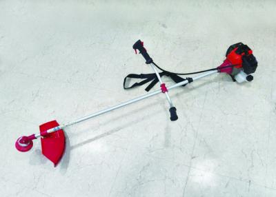 China Low Emission Heavy Duty Petrol Brush Cutter With Semi Automatic Line Dispenser for sale