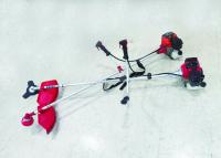 China Hand Held Gasoline Cutting Machine / Side Attached 4 Stroke Petrol Strimmer for sale