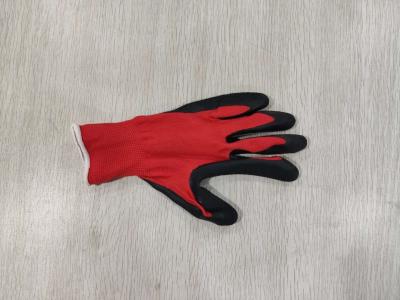 China 42 Grams Gardening Machines Working Glove For Labor Nylon Material Nitrile Glove for sale
