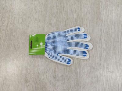 China Cotton Material Working Glove 80 Grams Cotton In 13 Gauge For Construction for sale