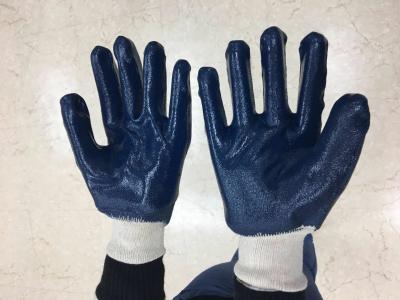 China Construction Cotton Work Glove / Latex Surface Mens Gardening Gloves for sale