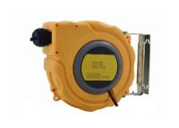 China Yellow Electric Cord Reel , 4 Core * 2.5 SQ Input Cable 1m Extension Cord Reel for sale