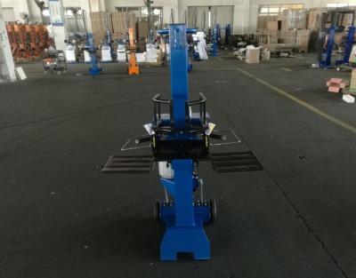 China 7 Ton Electric Log Splitter / Manual 3000W Firewood Splitter Cutting Machine for sale