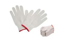 China Customized Cotton Gloves 13 Gauge Working Glove Packing With Woven Bag for sale
