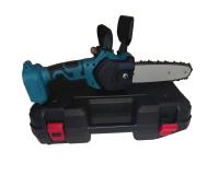 China Cordless 2000mAh Battery Powered Chainsaw 8 Inch Chainsaw For Tree Cutting for sale