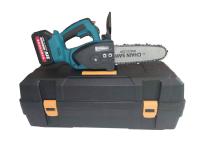 China 2000mAh Battery Powered Adjust Cordless Chain Saw Machine With 8 - 12 Inch Bar for sale