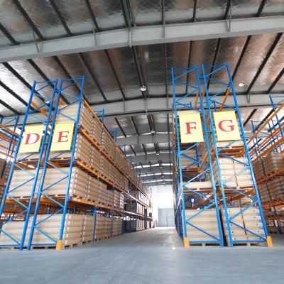 China Adjustable Design Warehouse Shelving And Racking Pallet Rack Heavy Duty Modular Construction for sale