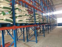 China Custom Color Heavy Duty Pallet Rack Shelving Warehouse Storage Powder Coated Finish for sale