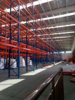 China Custom Color Heavy Duty Pallet Rack Shelving Warehouse Storage Powder Coated Finish for sale