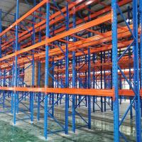 China Steel Pallet Racking Warehouse Storage Racks Weight Capacity 1000kg-3000kg for sale