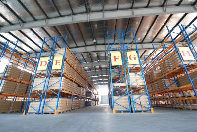 China Simplified Design Steel Pallet Industrial Warehouse Storage Racks Shelving 1000kg-3000kg for sale