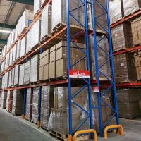 China 800-1200mm Width Warehouse Heavy Duty Storage Racks Pallet Rack 1000kg-2000kg Capacity for sale
