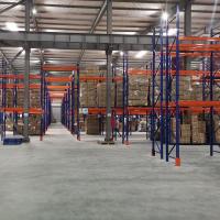 China Steel Q235 Heavy Duty Assembled Warehouse Pallet Rack / Metal Storage Racks for sale