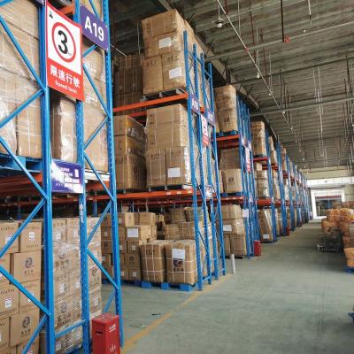 China Heavy Duty Steel Pallet Racking Warehouse Shelving Racks Customized Colors Rust Proof for sale
