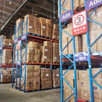 China Heavy Duty Steel Pallet Racking Warehouse Shelving Racks Customized Colors Rust Proof for sale