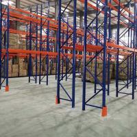 China Sturdy Steel Warehouse Pallet Rack Heavy Duty Storage Shelves Customized for sale