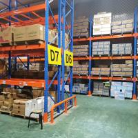 China Heavy Duty Industrial Warehouse Racking Carton Packing Powder Coating for sale