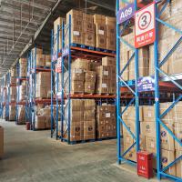 China Heavy Duty Industrial Warehouse Racking Carton Packing Powder Coating for sale