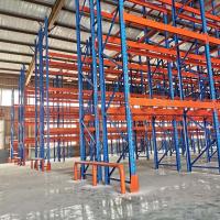 China Powder Coating Steel Material Warehouse Pallet Rack 500kgs-4000kgs/Shelf Capacity for sale