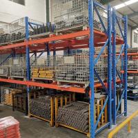 China Powder Coating Steel Material Warehouse Pallet Rack 500kgs-4000kgs/Shelf Capacity for sale