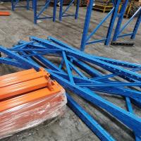 China Powder Coating Steel Material Warehouse Pallet Rack 500kgs-4000kgs/Shelf Capacity for sale
