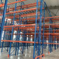China Industrial Warehouse Storage Pallet Shelving Orange/Blue/Grey/Green/Customized for sale