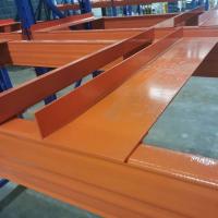 China Industrial Warehouse Storage Pallet Shelving Orange/Blue/Grey/Green/Customized for sale