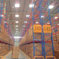 China Customized  Warehouse Pallet Rack With Capacity 500kgs-4000kgs/Shelf for sale