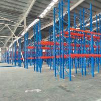 China Sturdy Construction Warehouse Pallet Racking Adjustable Heights For Optimal Space Utilization for sale
