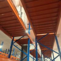 China Industrial Warehouse Storage Blue Warehouse Rack For Your Requirements for sale