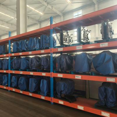 China Grey Customized Warehouse Storage Racks For Industrial Storage Solutions for sale
