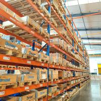 China Steel Storage Solutions Warehouse Pallet Rack With Adjustable Depth Corrosion Resistance for sale