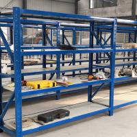 China OEM Size Industrial Warehouse Shelving Racks 100kg-600kg 4 Floors Shelving Units for sale