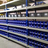 China OEM Size Industrial Warehouse Shelving Racks 100kg-600kg 4 Floors Shelving Units for sale