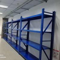 China Customized Adjustable Warehouse Rack Metal Boltless Shelf 1000Kg-5000Kg Capacity for sale