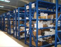China Q235B Steel Adjustable Heavy Duty Pallet Warehouse Rack Boltless Industrial Shelving for sale