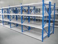 China Q235B Steel Adjustable Heavy Duty Pallet Warehouse Rack Boltless Industrial Shelving for sale